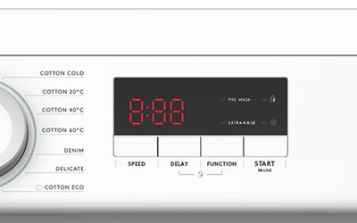 Inalto 6kg Front Load Washing Machine. IFLW600 - Bing Lee
