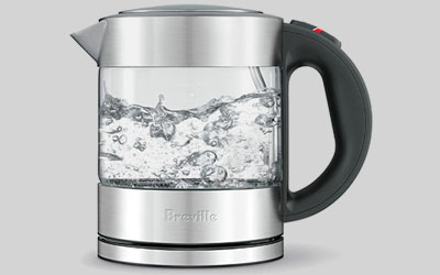 Breville the Compact Kettle Pure. BKE395 - Bing Lee