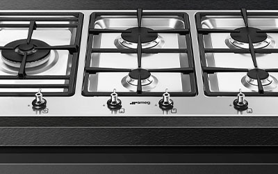 Smeg Classic 90cm 5 Burner Gas Cooktop Ultra Low Profile PSA9062 - Bing ...