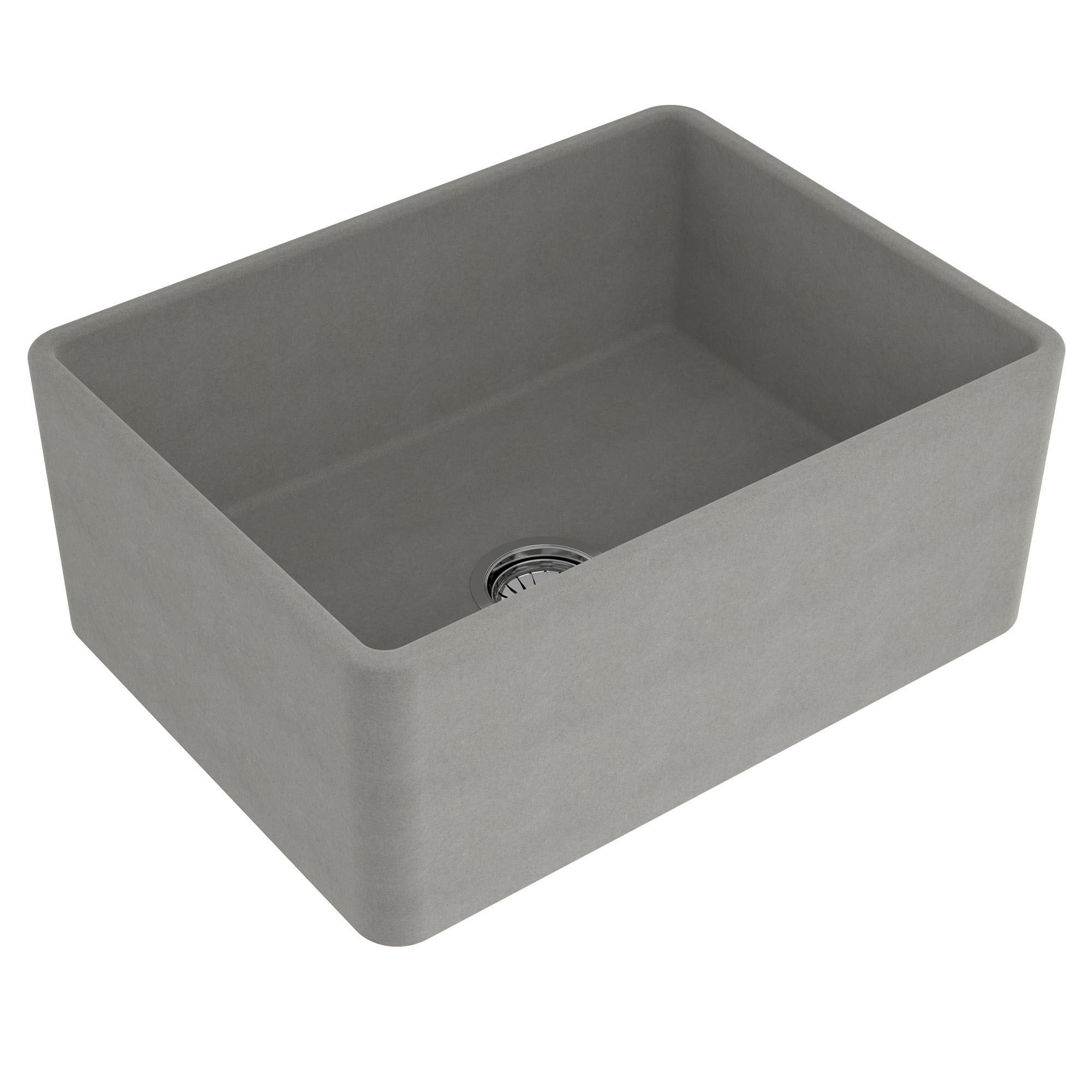 Turner Hastings Novi 60x46 Fireclay Butler Sink -Concrete Look NO604FS ...