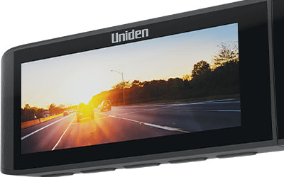 Uniden 3-In-1 Dash Camera - 4K Ultra HD Smart Dash Cam with FULL HD ...
