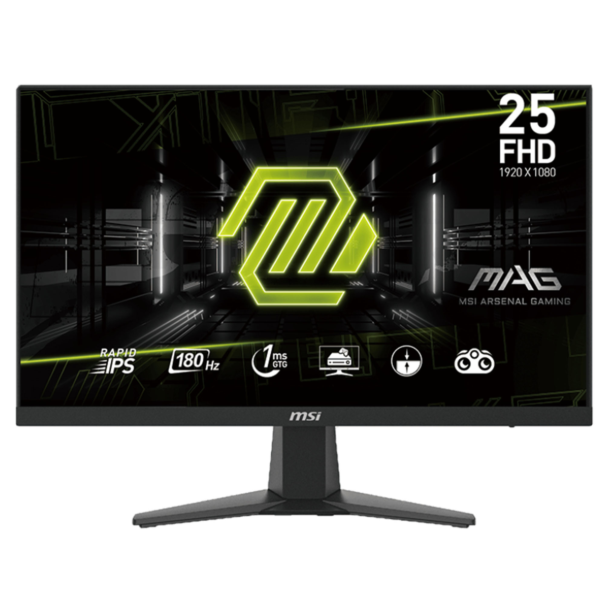 MSI MAG 256F 24.5” FHD 180Hz 1MS Rapid IPS Gaming Monitor. MAG256F ...
