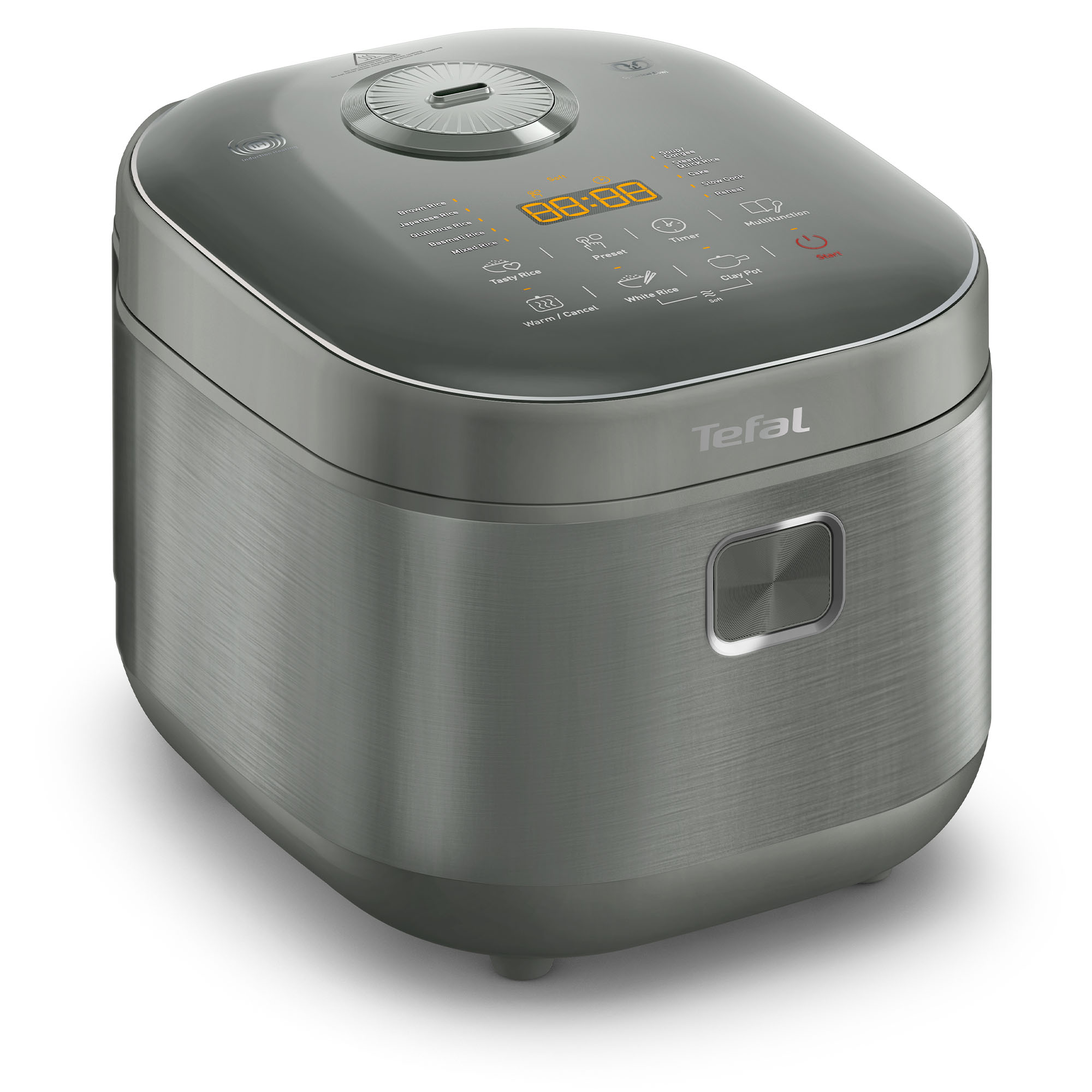 Tefal 1.8L/10 Cups Rice Master IH Rice Cooker, Grey RK818A. - Buy ...