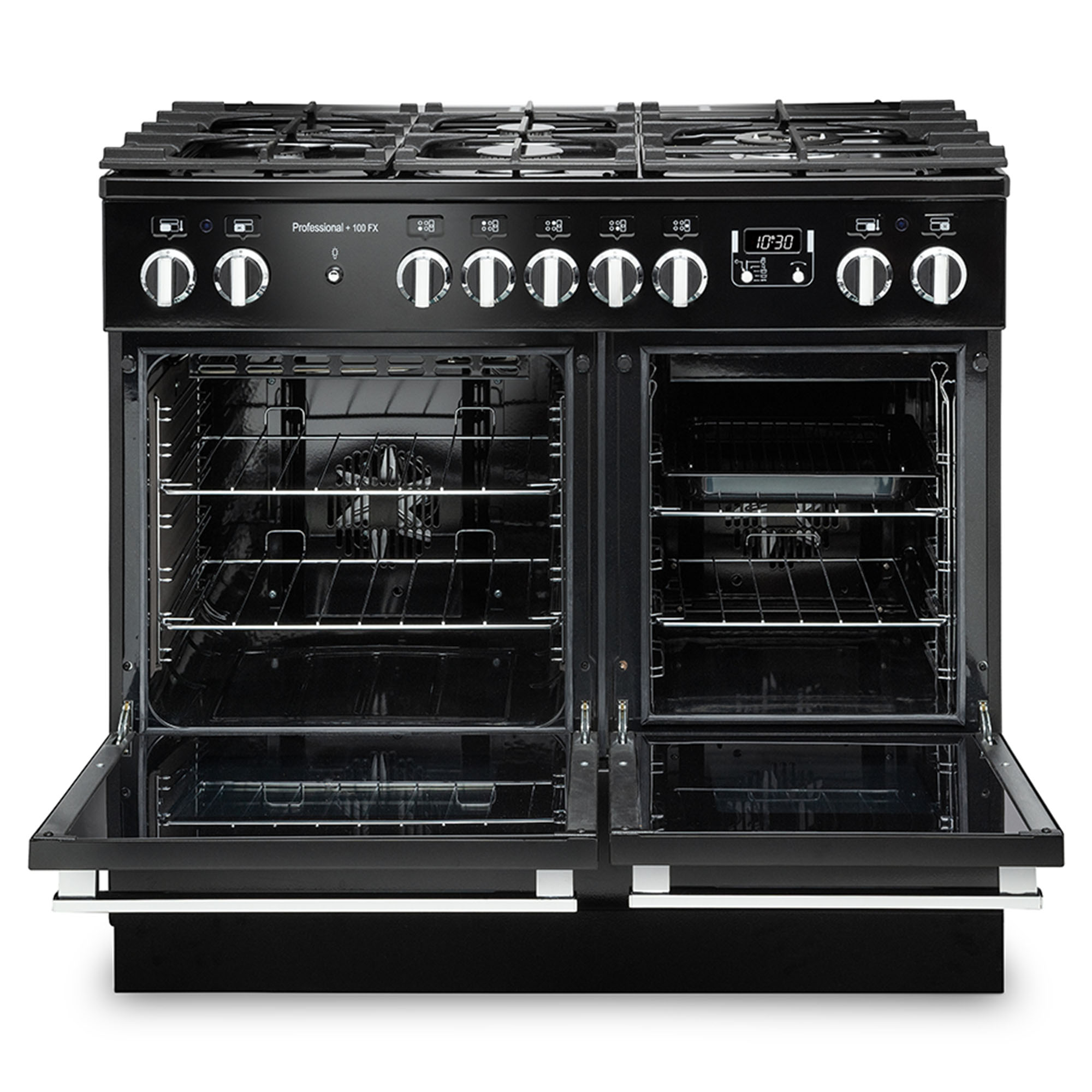 Falcon Professional FX 100CM Dual Fuel Range Cooker Black ...
