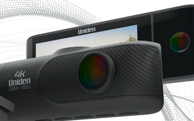 Uniden 3-In-1 Dash Camera - 4K Ultra HD Smart Dash Cam with FULL HD ...
