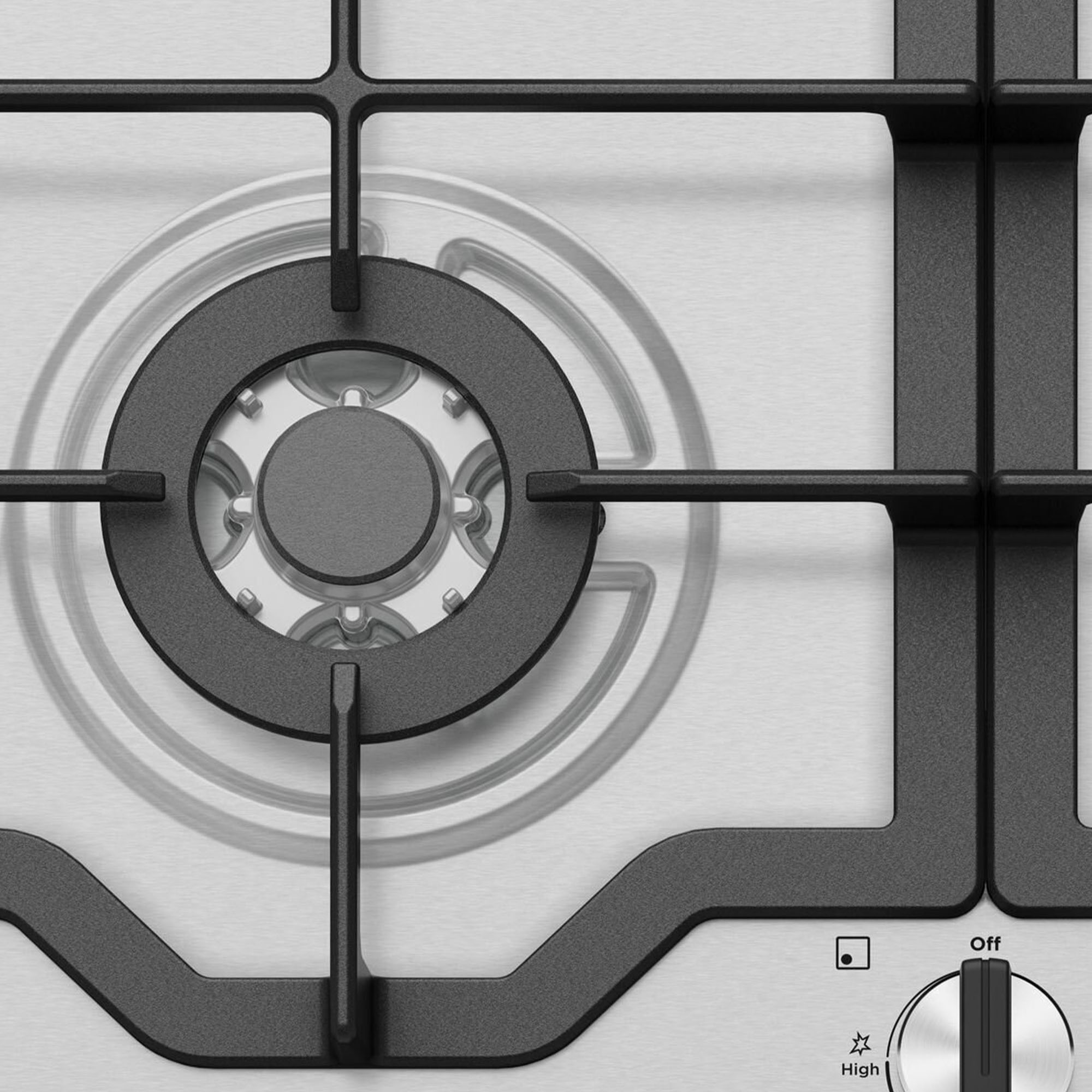 Westinghouse 60cm 4 Burner Gas Cooktop WHG644SC - Buy Online with ...