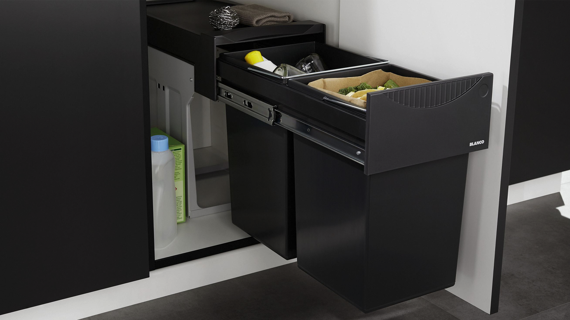 Blanco BOTTON II 30/2 Drawer Waste System BOTTONII30/2 - Bing Lee - Bing Lee