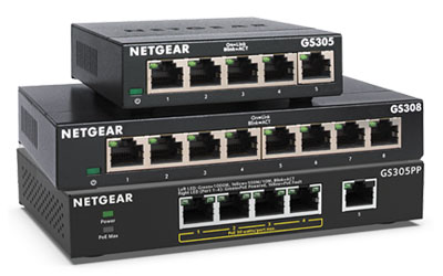 Netgear 5-Port Gigabit Ethernet SOHO Unmanaged Switch. GS305-300AUS ...