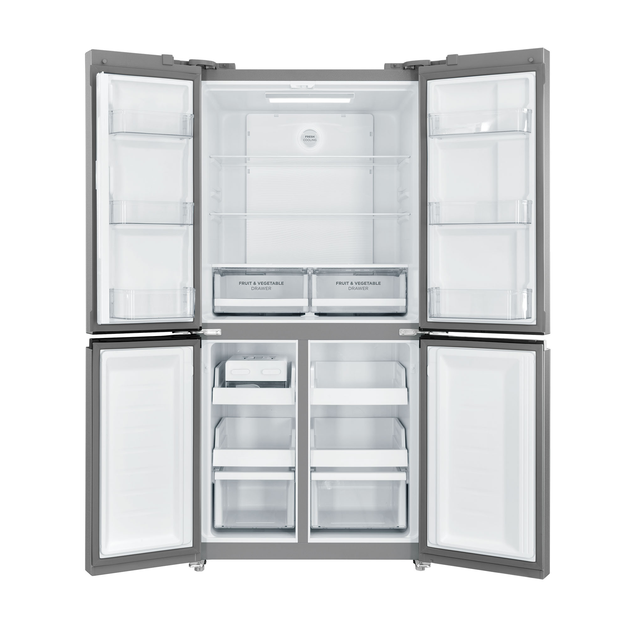 Westinghouse 496L Twist & Serve Icemaker French Door Fridge Silver ...