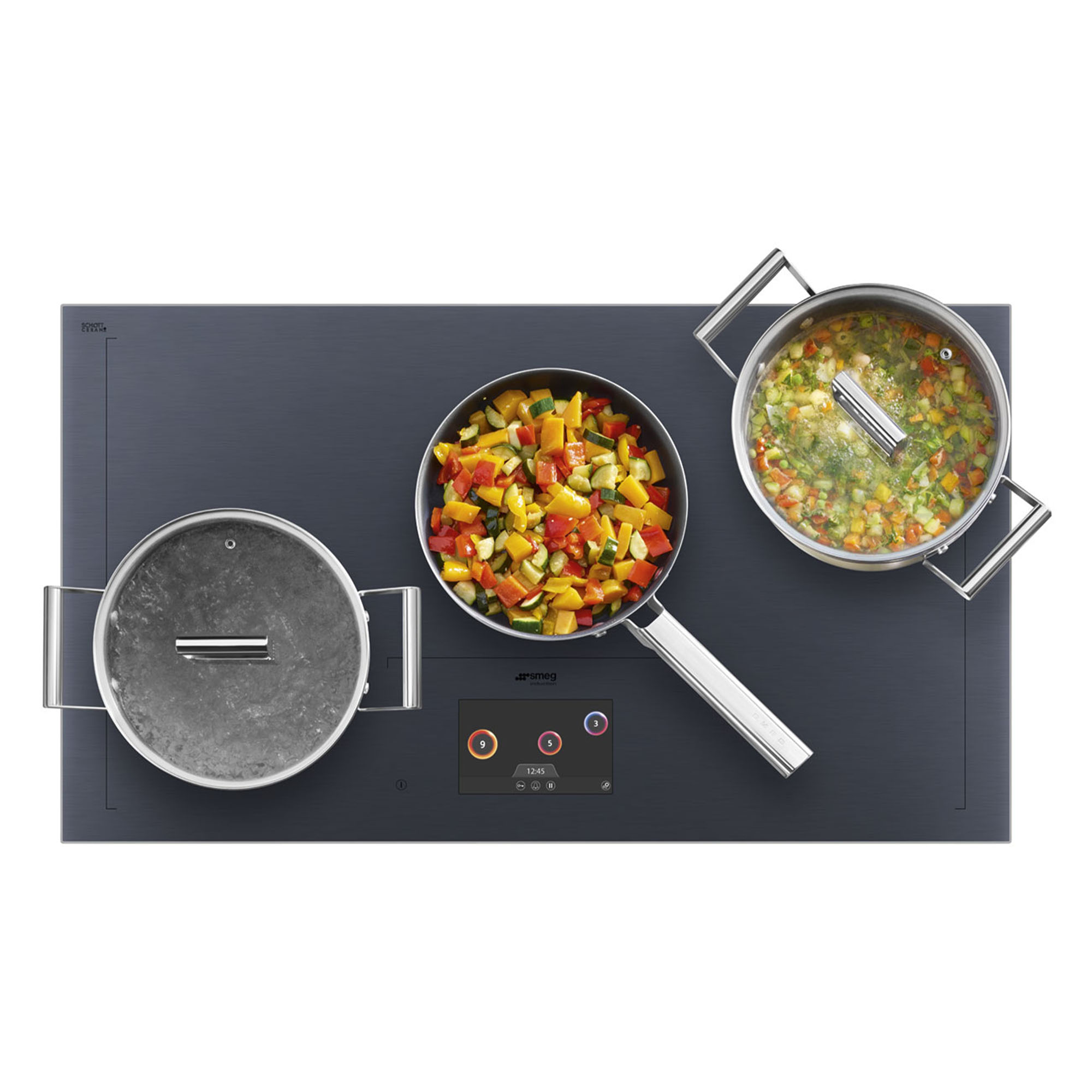 Smeg Linea 93cm Area Induction Cooktop - Neptune Grey SIA1963DG. - Buy ...