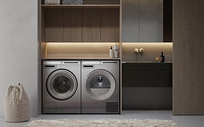 Asko Laundry Stacking Kit Shelf Titanium HSS1053T - Bing Lee - Bing Lee