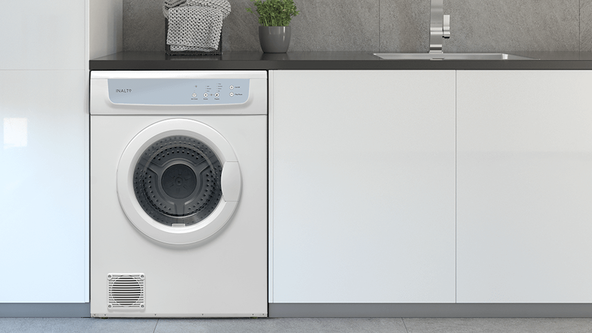 Inalto 7kg Vented Dryer. IVD7 - Bing Lee