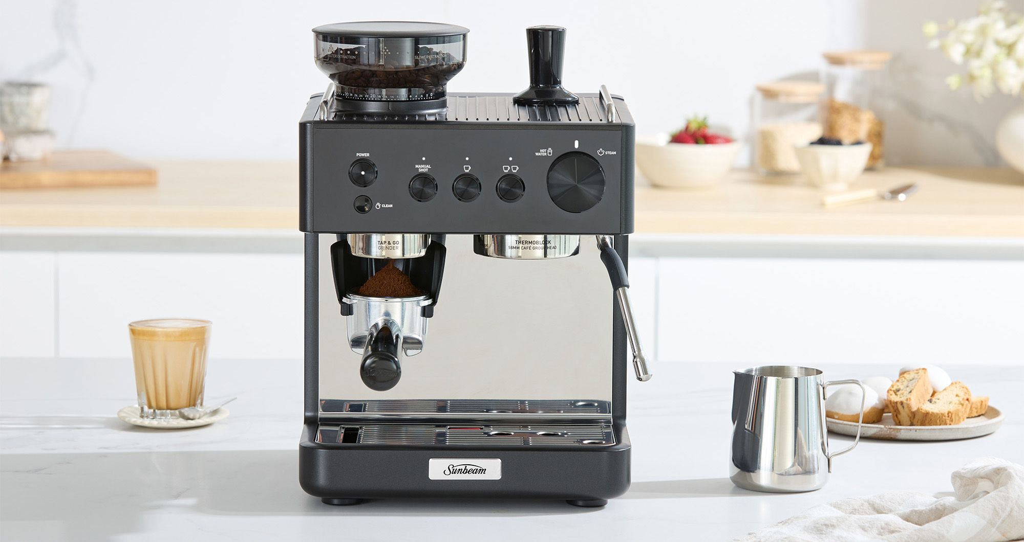 Sunbeam Origins Classic Espresso Machine EMM5500BK - Buy Online with ...