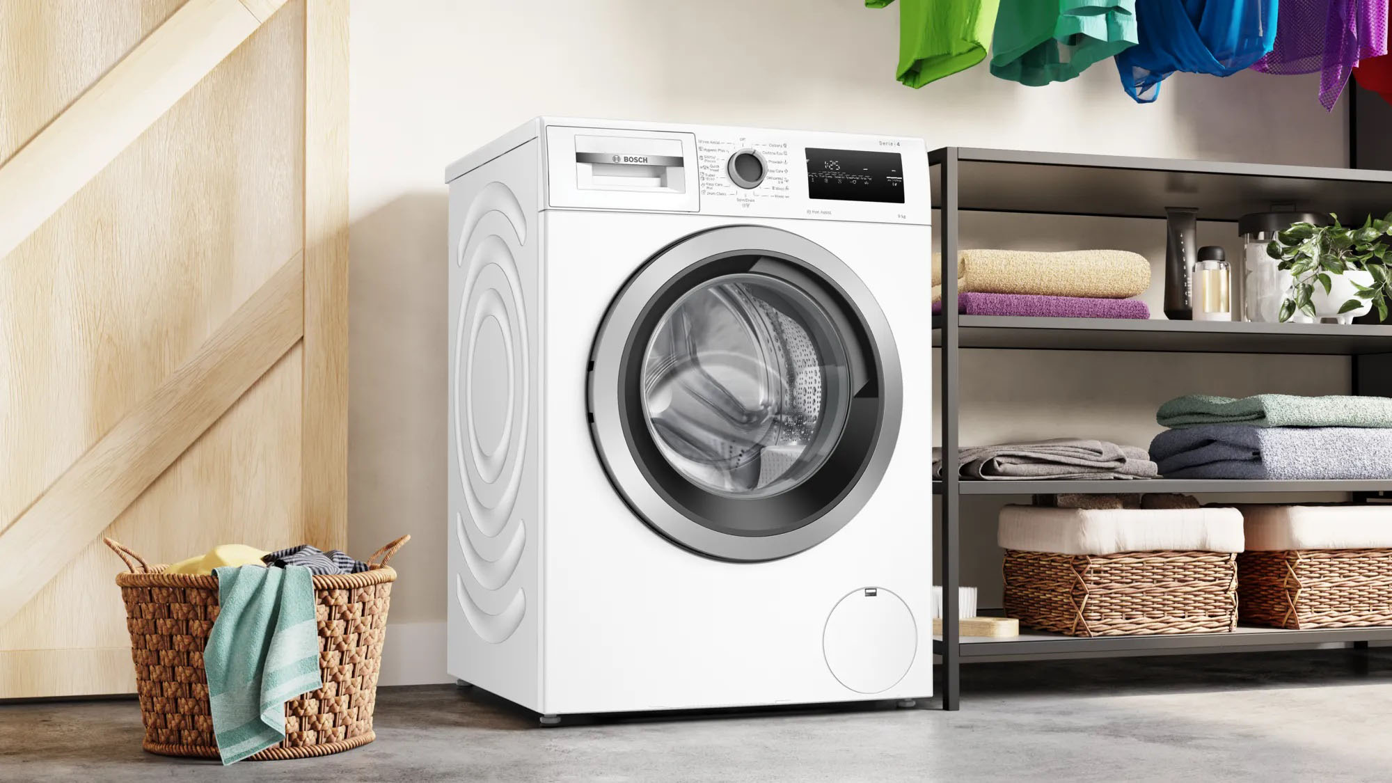 Bosch Series 4, Washing machine, Front Loader 9KG 1200rpm. WAN24126AU ...