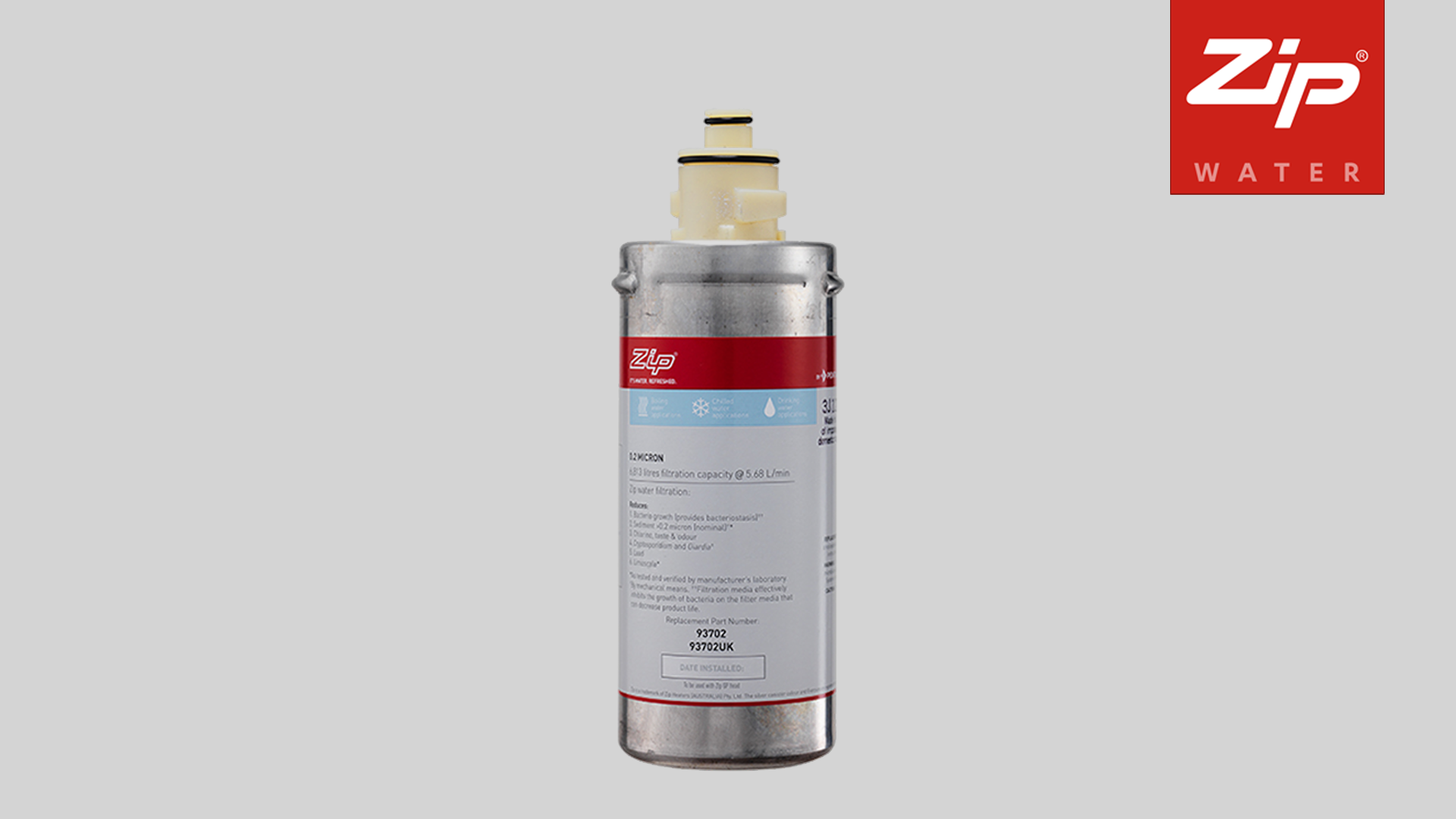 Zip MicroPurity 0.2 micron filter 93702 - Bing Lee