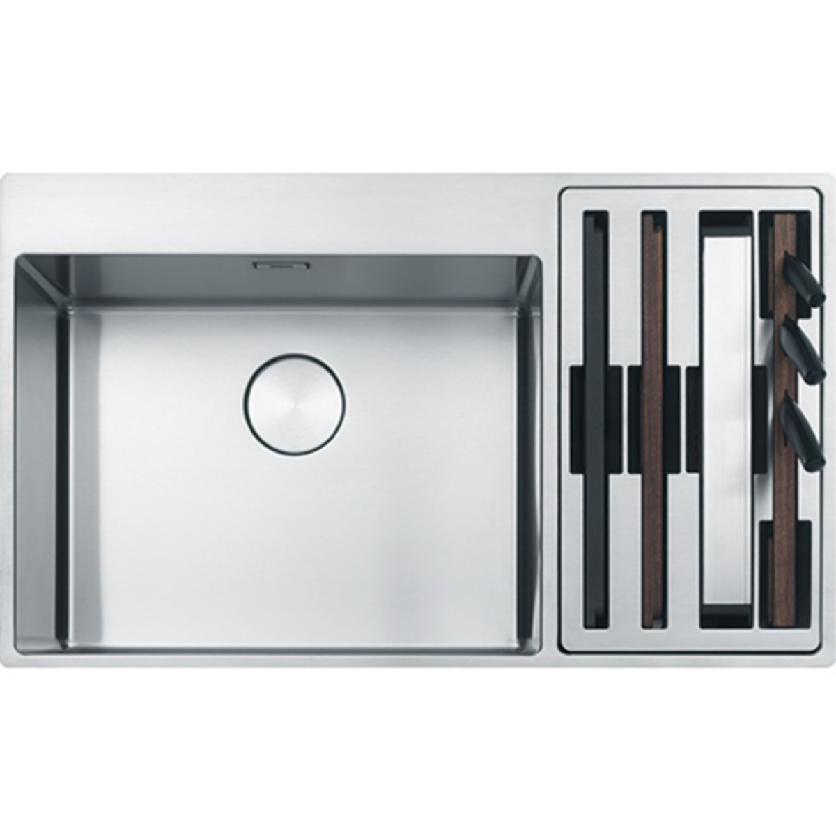 Franke Box Centre Sink BWX220-5427SBR. - Buy Online with Afterpay ...