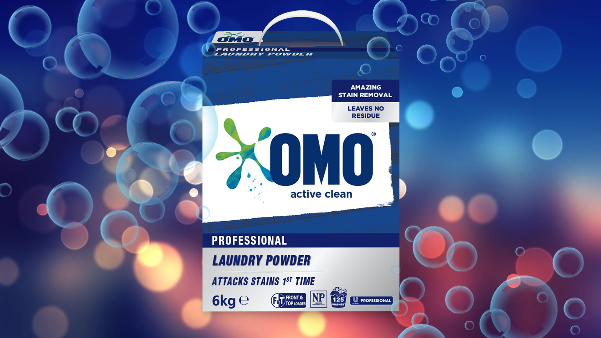 OMO Professional Active Clean Powder 6kg. UL67740481 - Bing Lee
