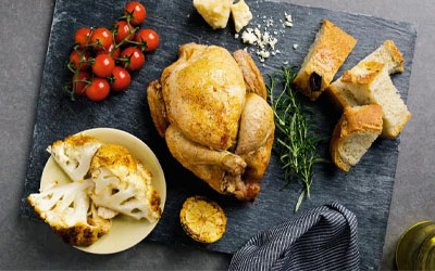 Chef 54cm freestanding cooker with electric cooktop, stainless steel ...