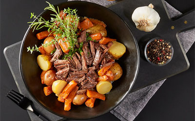 Chef 54cm freestanding cooker with electric cooktop, stainless steel ...