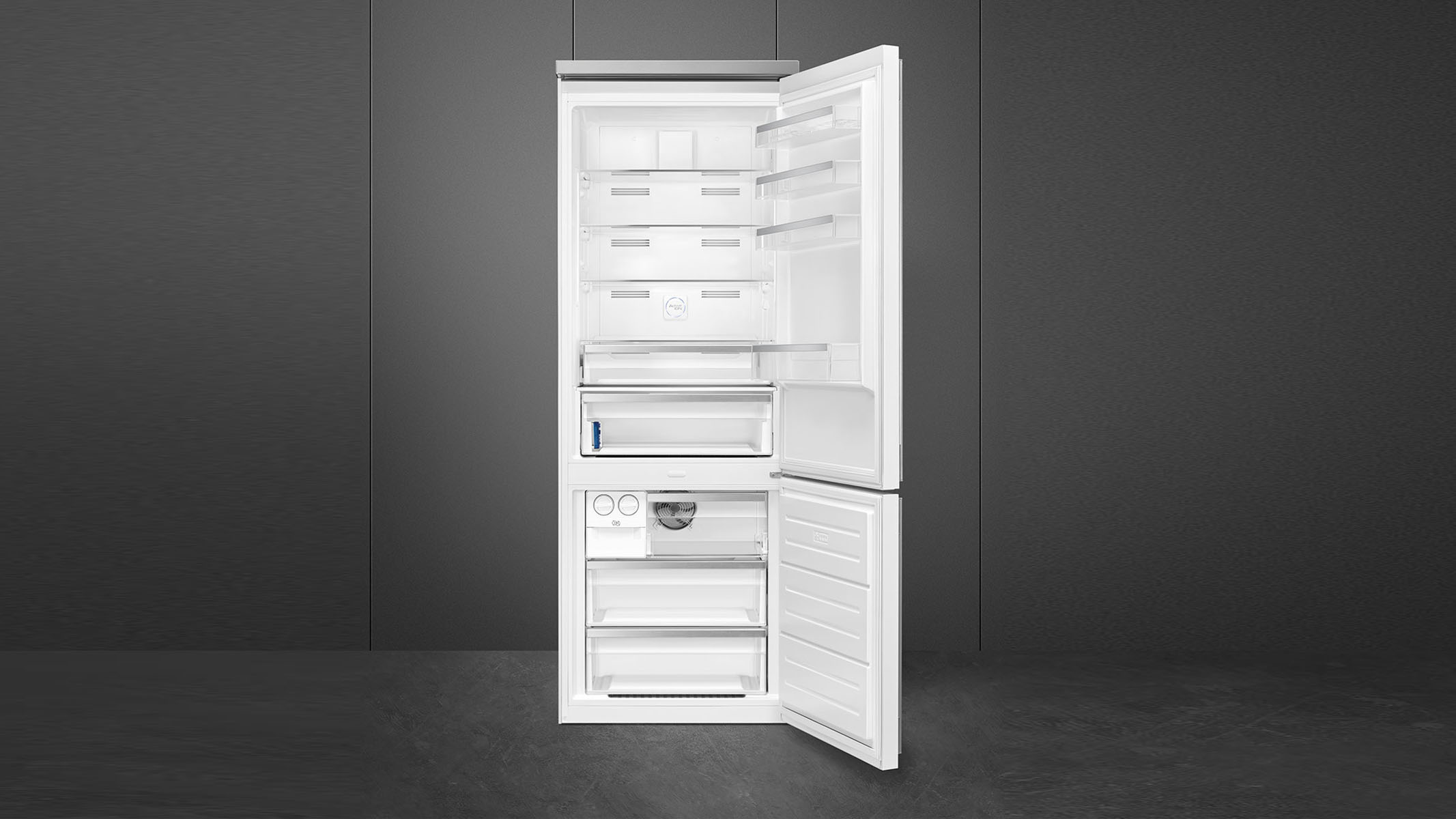 Smeg Portofino 481L Bottom Mount Refrigerator - White FA490RWH5AU ...