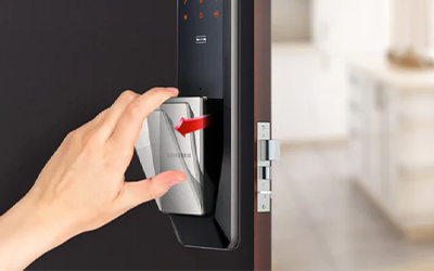 Samsung Smart Wi-Fi Fingerprint Push And Pull Mortise Door Lock SHP ...