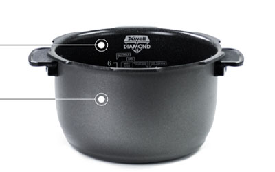 CUCKOO Pressure Rice Cooker 10 Cup Red/Black CRP-P1009S/RED - Bing Lee