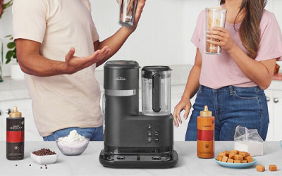 Sunbeam Frappe Iced + Hot Coffee Machine. SDP2000BK - Bing Lee - Bing Lee