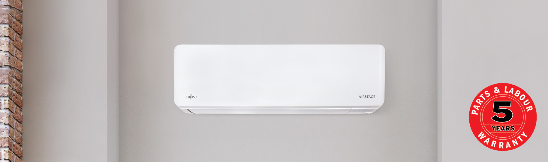 Fujitsu 7.1/8.0kW Wall Mounted Split Reverse Cycle Air Conditioner SET ...