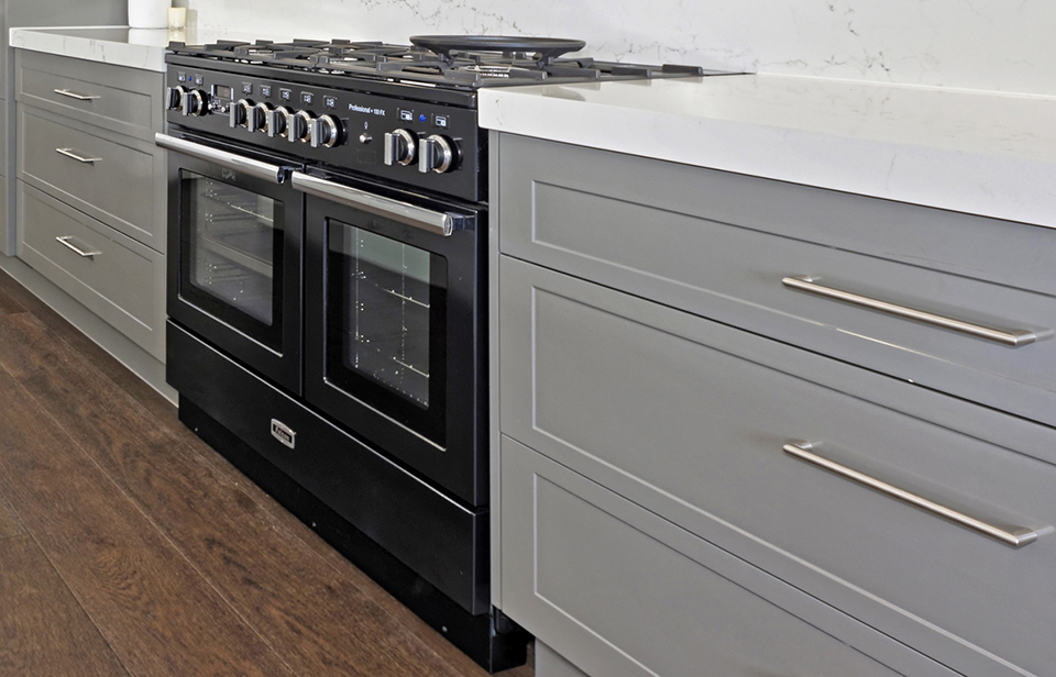 Falcon Professional+ FX 100CM Dual Fuel Range Cooker Black ...