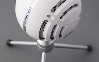 Logitech Snowball iCE USB Microphone 988-000453. - Bing Lee