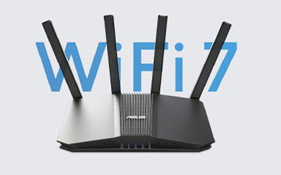 Asus WiFi 7 Dual-Band Extendable Router RT-BE82U - Bing Lee
