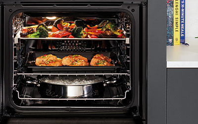 Westinghouse 60cm multi-function 8 stainless steel oven with AirFry ...