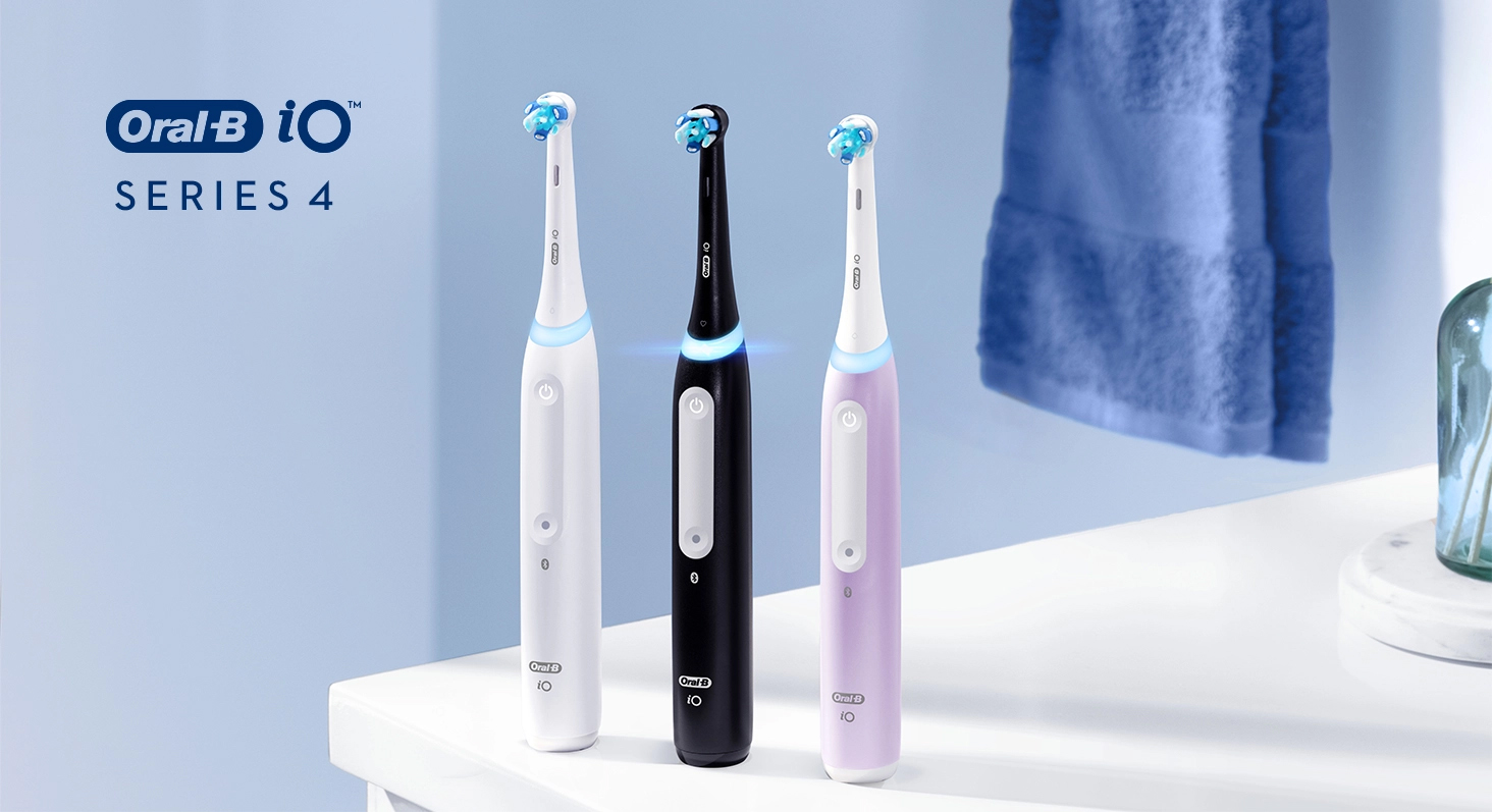 Oral-B iO Series 4 Electric Toothbrush Black IO4BLACK - Bing Lee