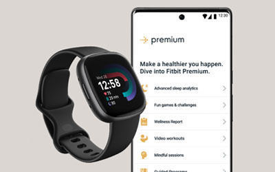 Fitbit Versa 4 Black/Graphite FB523BKBK - Buy Online with Afterpay ...