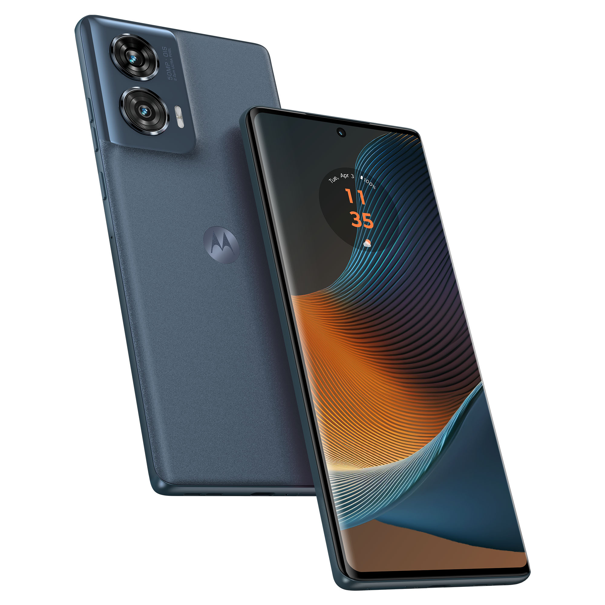 Motorola edge 50 fusion - Forest Blue. PB3T0020AU - Bing Lee