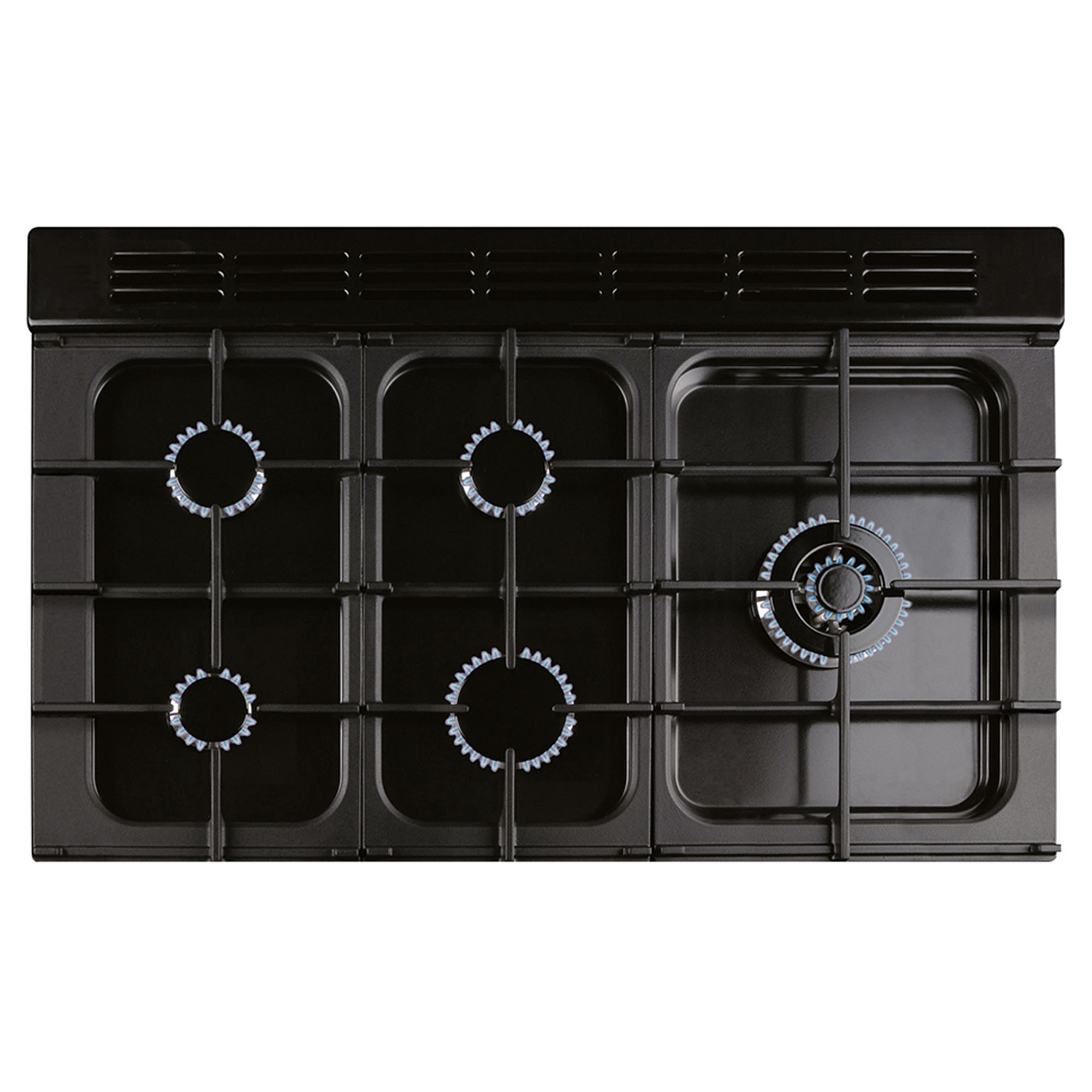 Falcon Professional FX 100CM Dual Fuel Range Cooker Black ...