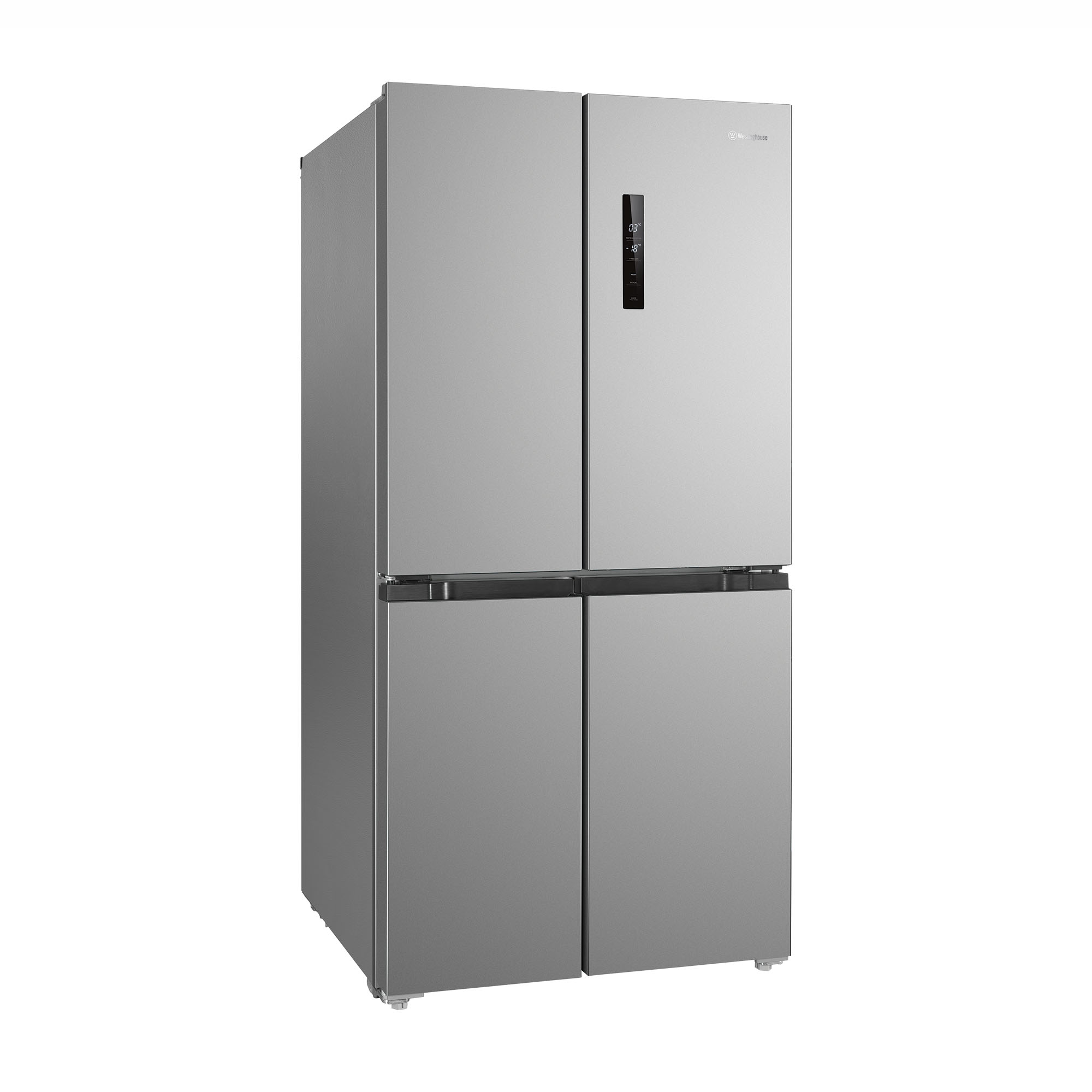Westinghouse 496L Twist & Serve Icemaker French Door Fridge, Silver ...