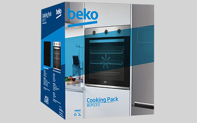 Beko 60cm Electric Cooking Pack - 5 Function Oven + Ceramic Cooktop ...