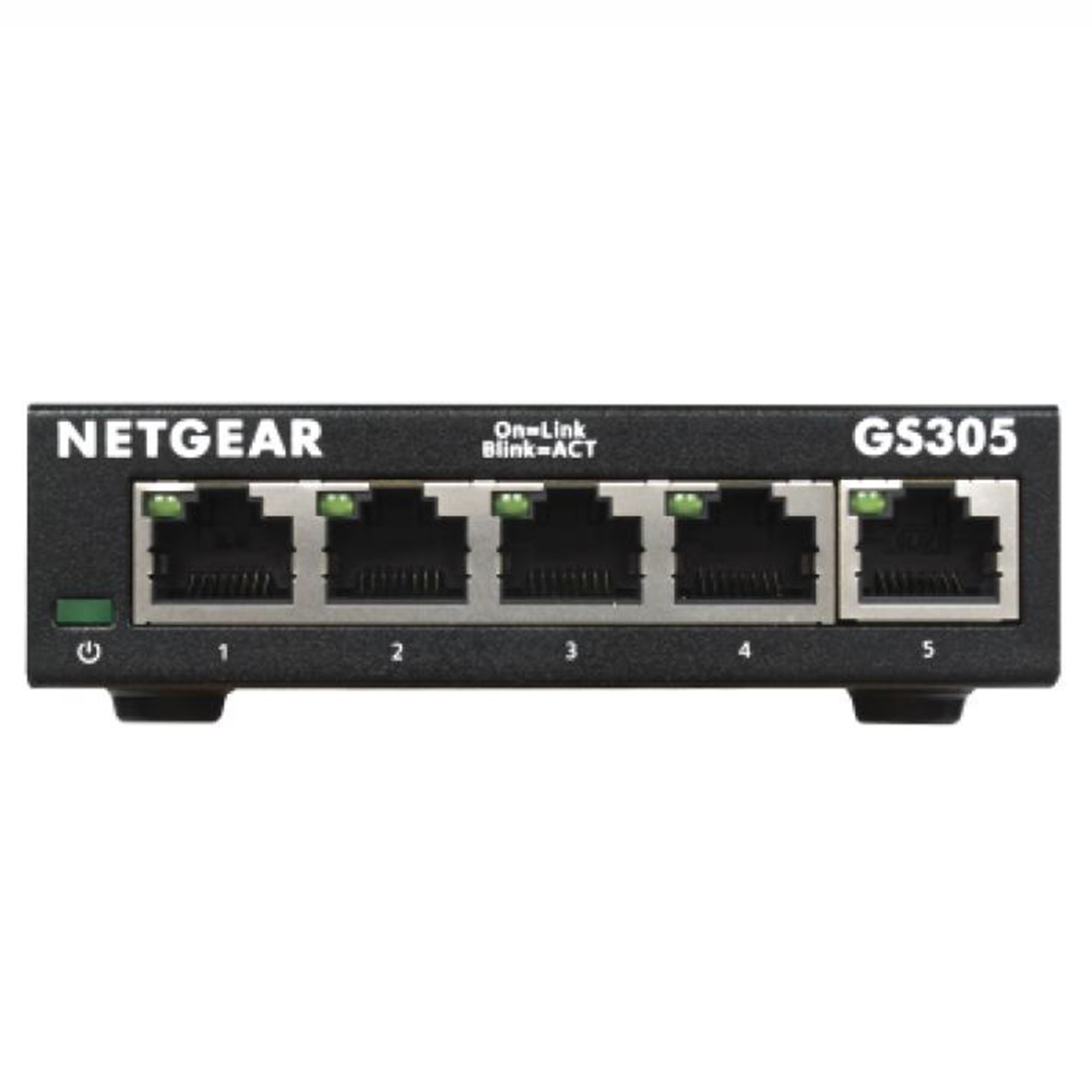 Netgear 5-Port Gigabit Ethernet SOHO Unmanaged Switch GS305-300AUS ...