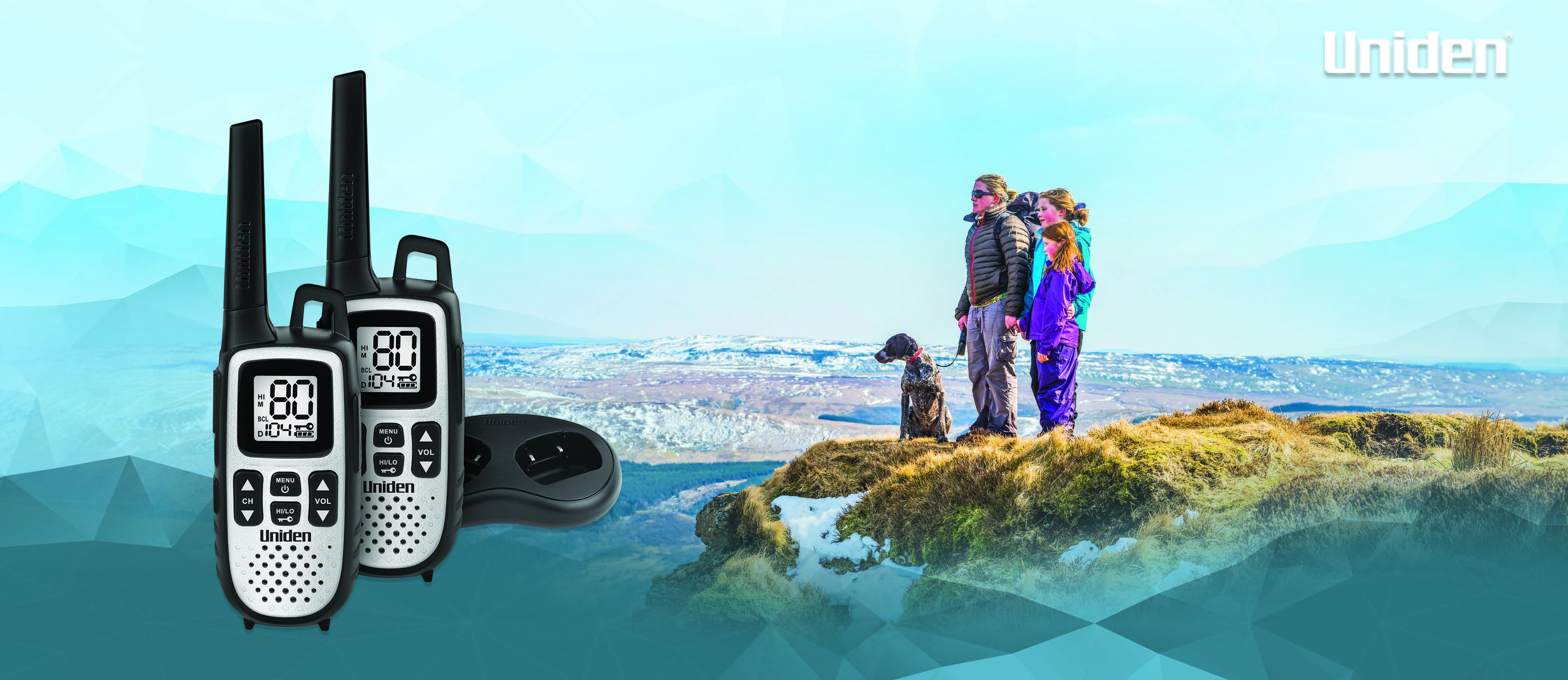 Uniden 1W UHF Adventure 2-Way Radio UH610-2 - Bing Lee