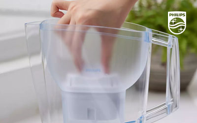 Philips 3 Pack Alkaline Pitcher Water Filter. AWP240P3/79 - Bing Lee