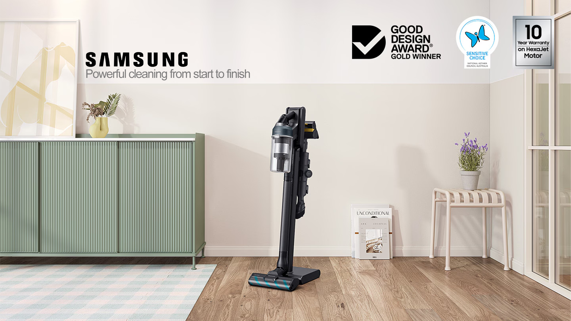 Samsung Jet 95 Complete Stick Vacuum VS20C9544TB - Bing Lee