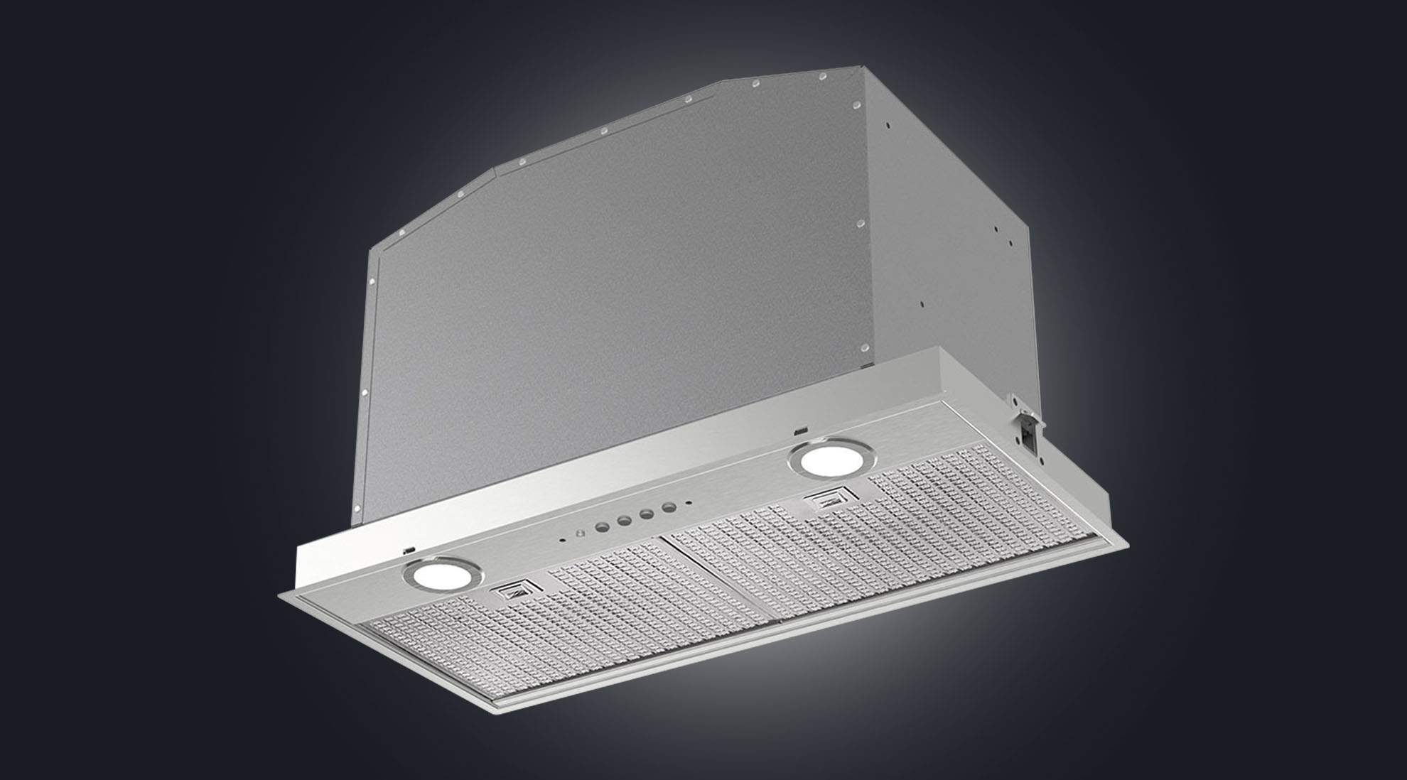 Smeg 60cm Undermount Rangehood SHU670X. - Bing Lee