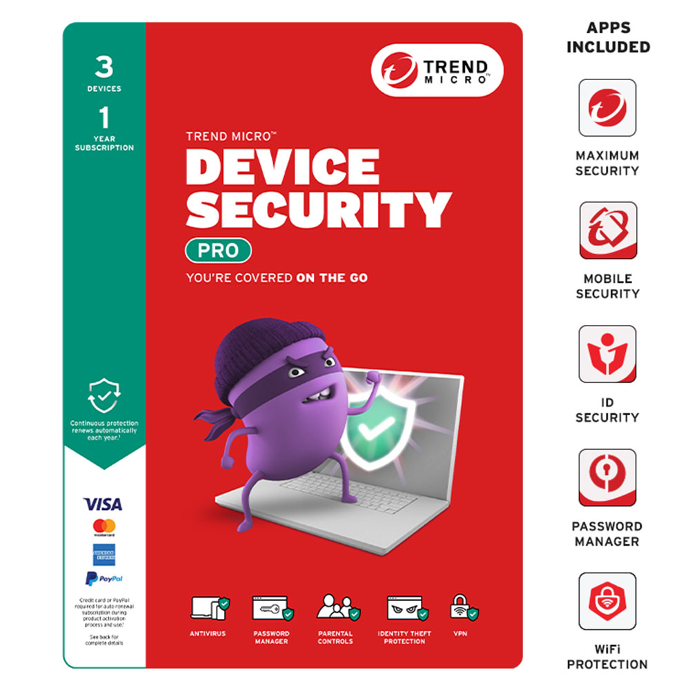 Trend Micro DEV SEC PRO 3D 1YR ESD 9337694073227 - Buy Online with ...