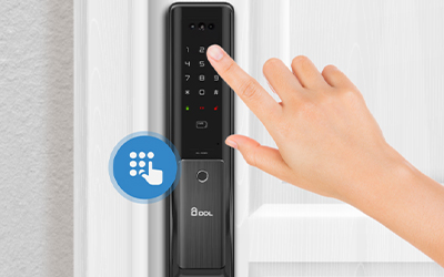 DDL Black Smart 3D Facial Recognition Smart Door Lock DDL-P6006S - Bing ...