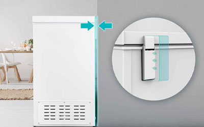 Hisense 145L Hybrid Chest Freezer - White HRCF146 - Bing Lee
