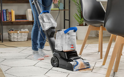 Bissell PowerForce Pet Upright Carpet & Upholstery Cleaner 4059F - Bing ...