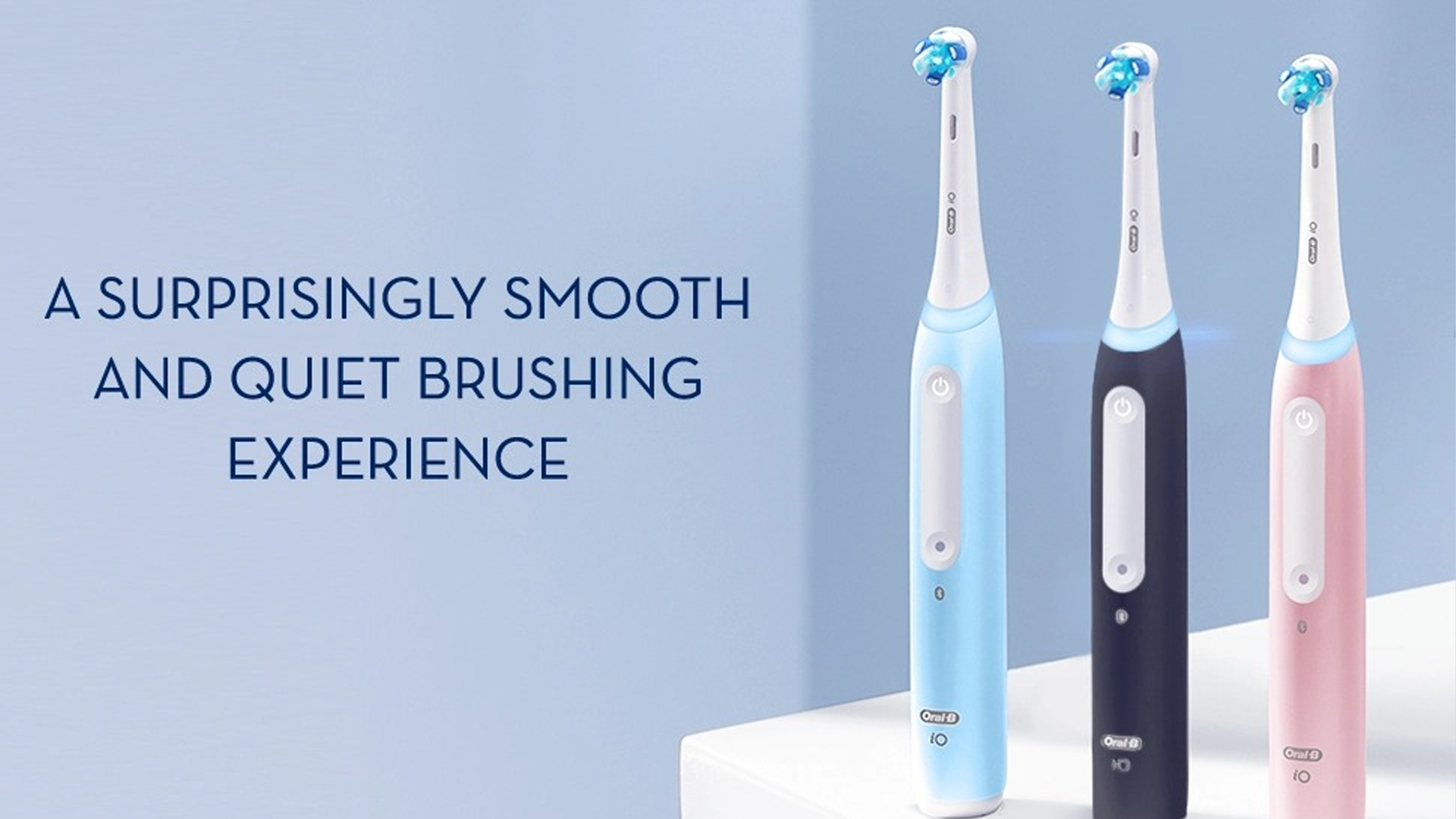 Oral-B iO Series 3 Ice Blue Electric Toothbrush. IO3ICEBLUE - Bing Lee ...