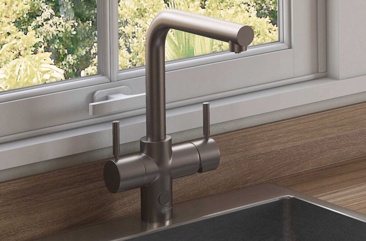 InSinkErator Multitap 4N1 Ambient L Shape Brushed 4004LBRA - Bing Lee ...