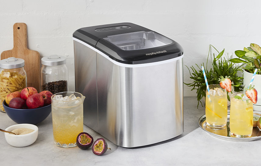 Morphy Richards Stainless Steel Ice Maker. MRIM15SS - Bing Lee - Bing Lee